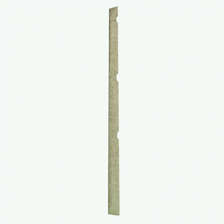 Recessed Concrete Post