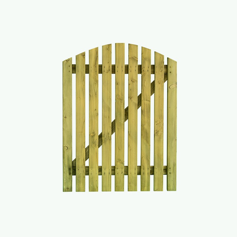 Morticed Palisade Gate Style Flat Top Hinge Side Right Size 0.91m wide ...