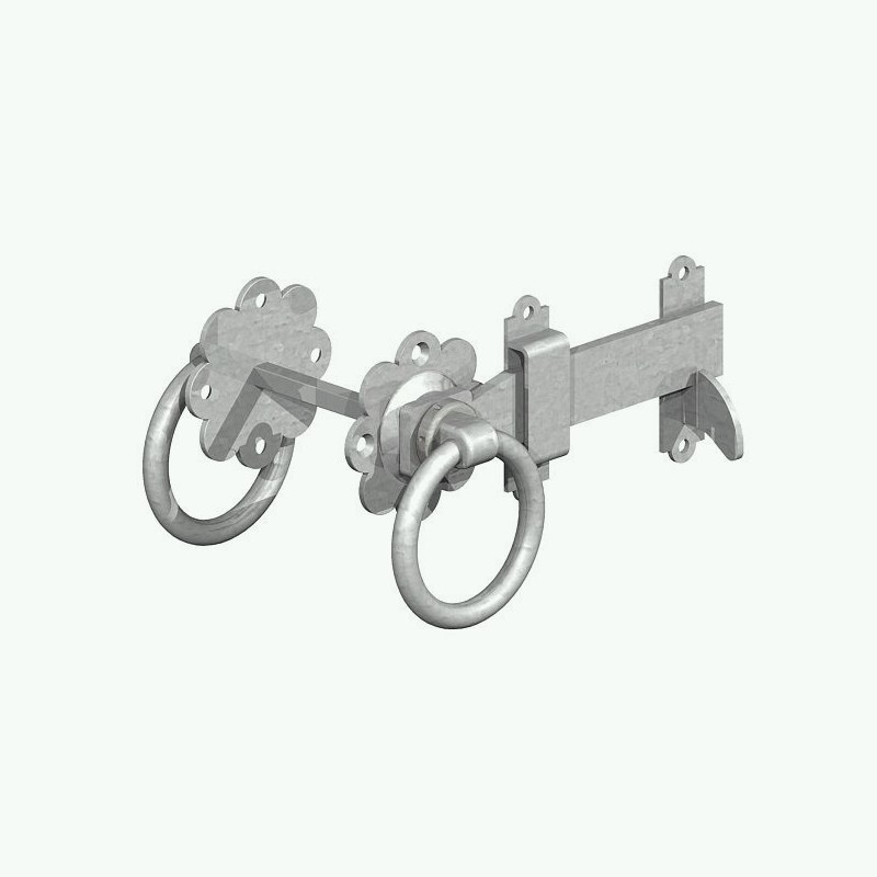 Ring Latch Colour Black Style Plain